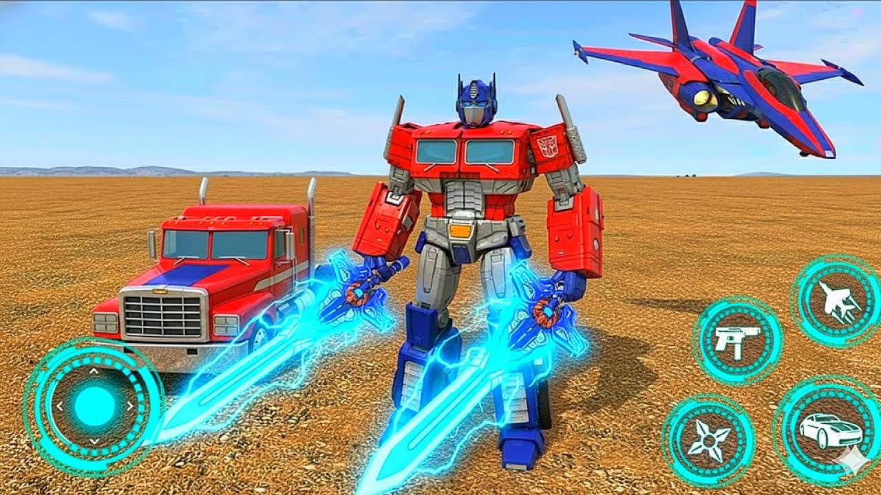 Robot Justice War: Car Jet Transformers Game 2025 5 - Android Gameplay ...