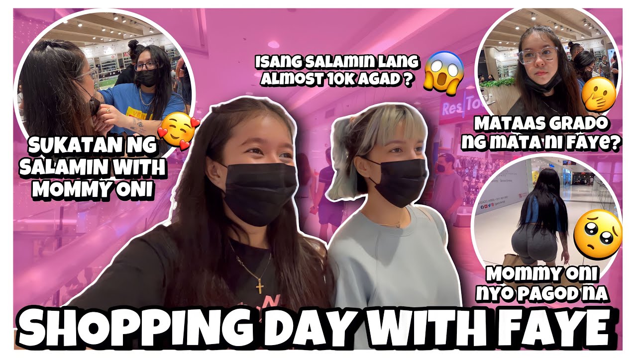 SHOPPING DAY WITH FAYE AND TEAM ONINCE | TEAM HAPI - YouTube