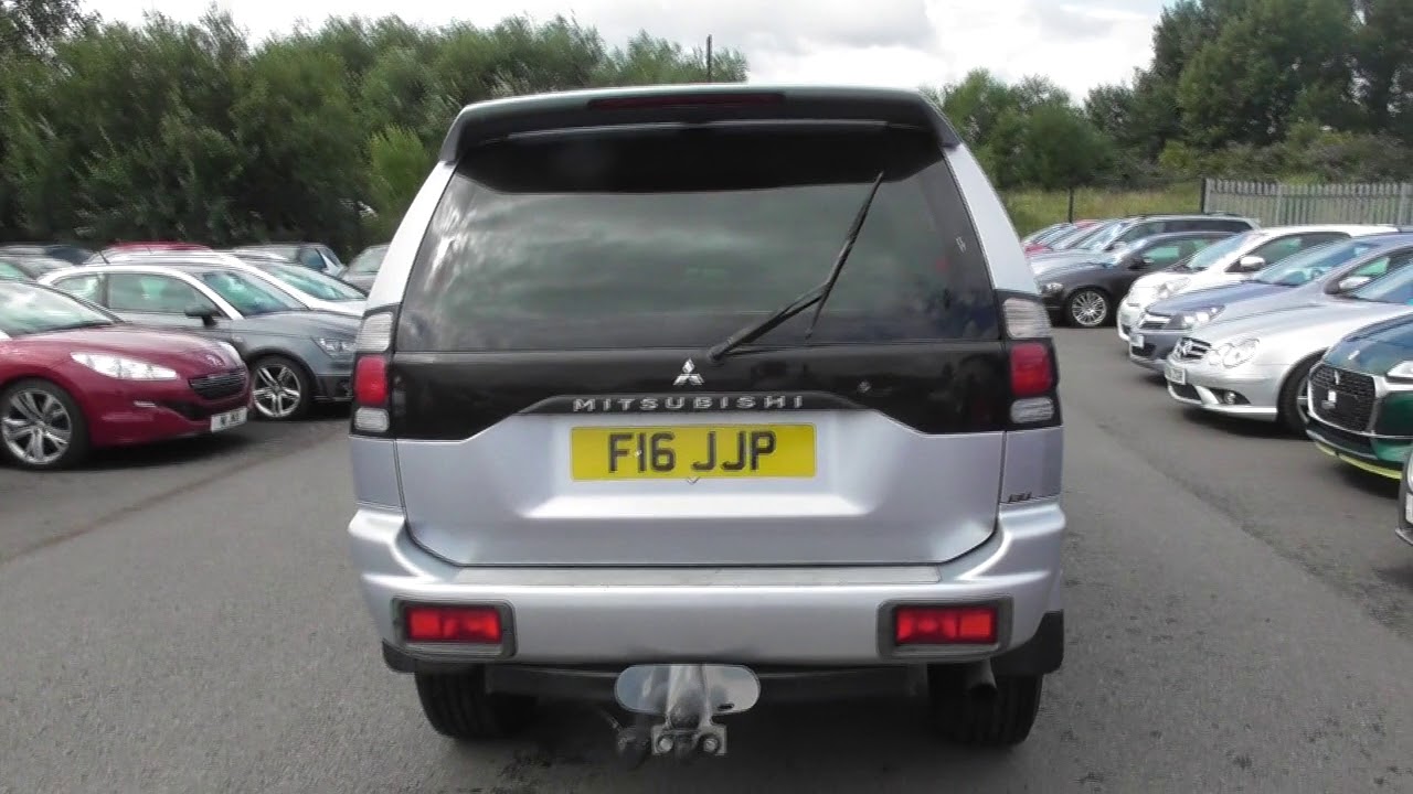 Mitsubishi SHOGUN SPORT 2.5 TD Equippe 5dr [114] U19651 - YouTube