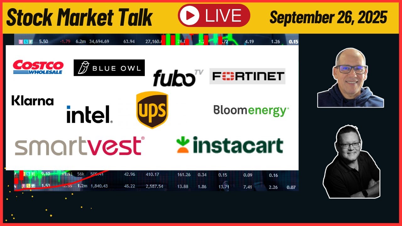 Stock Market Talk 9/26/25 - YouTube