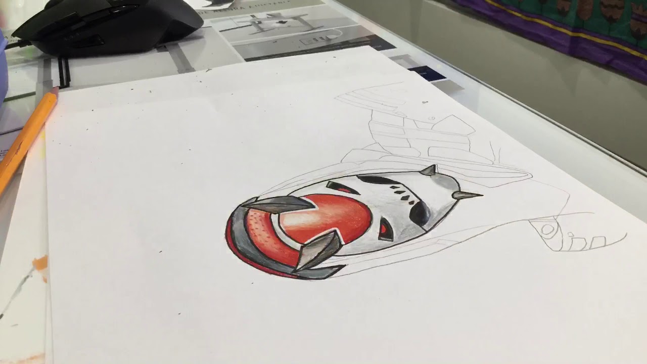 Vendetta fortnite drawing timelapse - YouTube