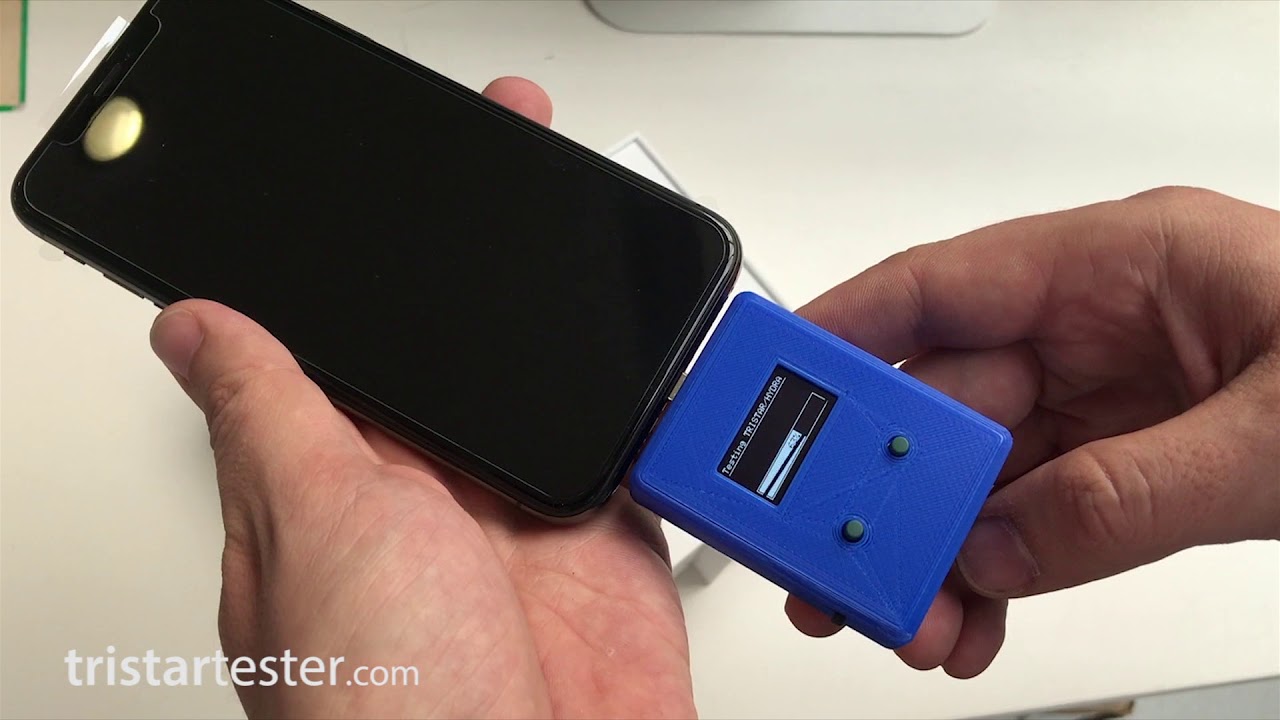 tristar tester with iPhone XS and XS Max - YouTube