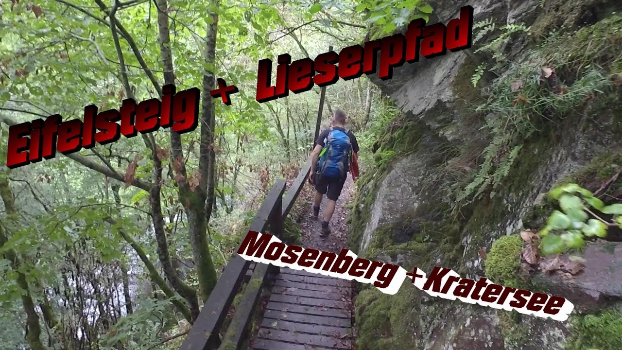 Kratersee, Eifelsteig und Lieserpfad - von Manderscheid in die ...