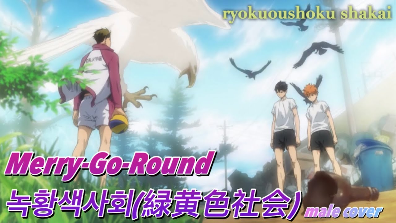 merry-go-round／녹황색사회(緑黄色社会) ryokuoushoku shakai [male cover] merry go ...