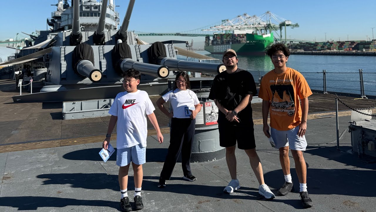 Battleship Iowa | Port of Los Angeles | 10.30.25 | CA 2025 - YouTube