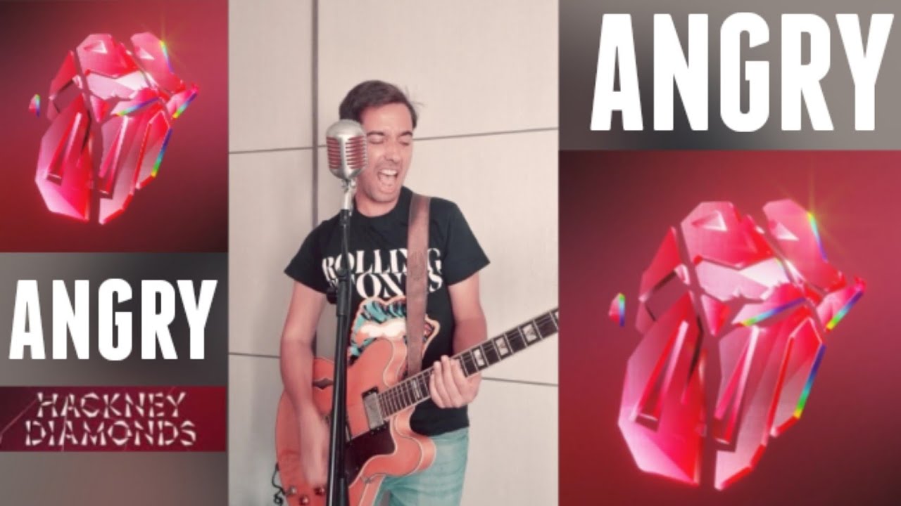 The Rolling Stones - Angry - Cover from "HACKNEY DIAMONDS" - YouTube