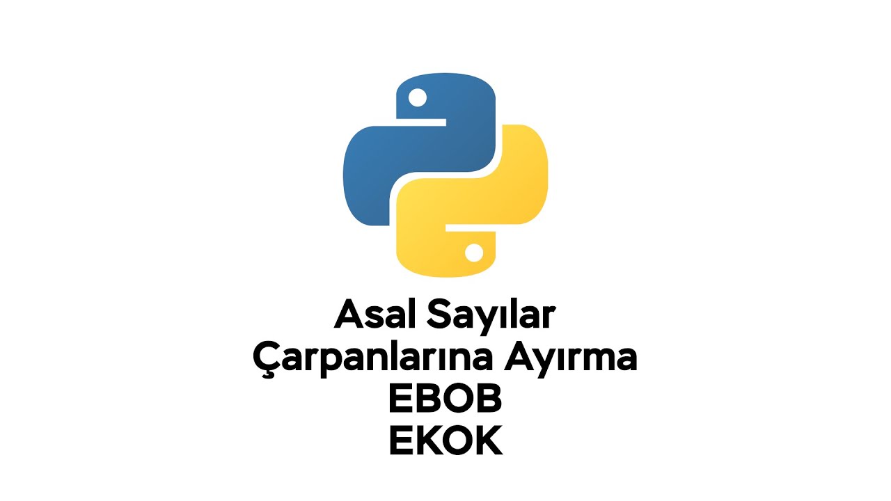 Python Asal Sayılar - YouTube