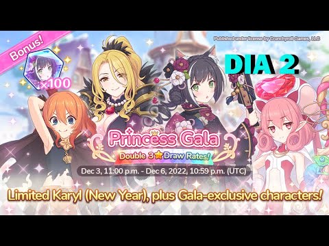 Summons Free parte 56! New Year Kyaru! Penúltima Tentativa! Princess ...