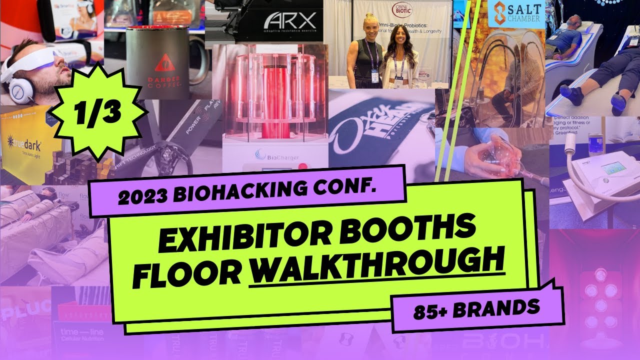 Biohacking Conference 2023 Tech Hall Exhibitor Floor Walkthrough (Part ...