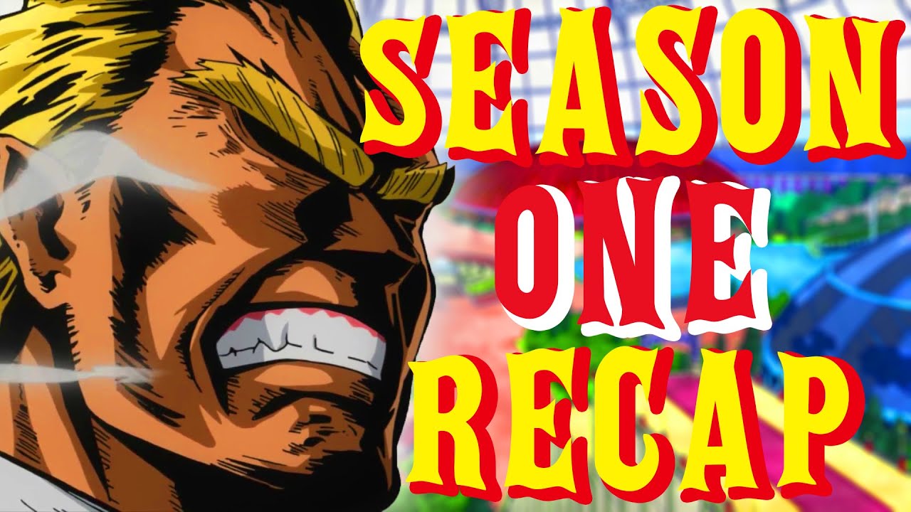My Hero Academia Season 1 RECAP - YouTube
