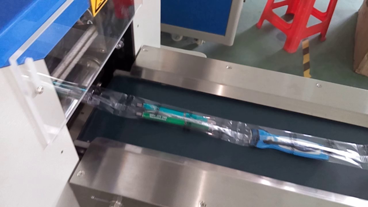 KT-250X Pen and ruler packaging - YouTube