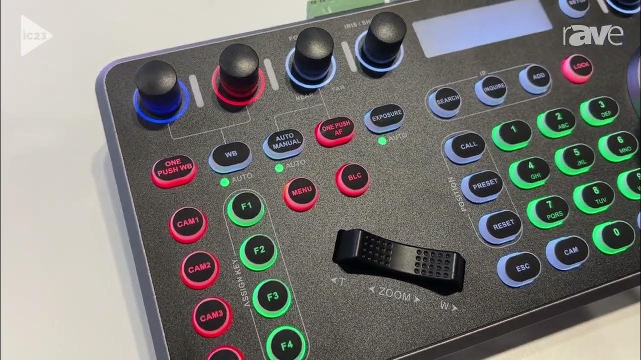 InfoComm 2023: Boom Collaboration Features Gojo PTZ Joystick Camera Controller for Live Events ...