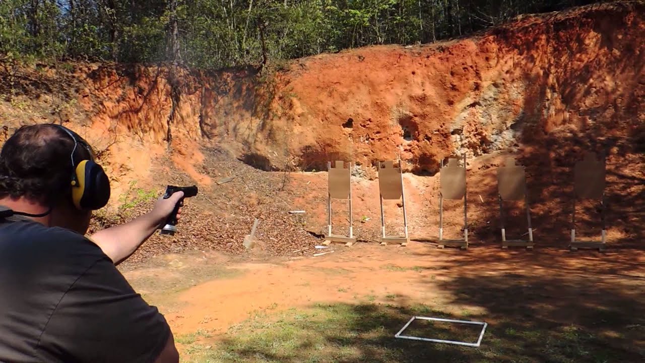 Boyd Mercer Hawkeye Gun Club 4-20-13 uspsa - YouTube