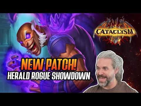 (Hearthstone) NEW PATCH! Herald Rogue Showdown