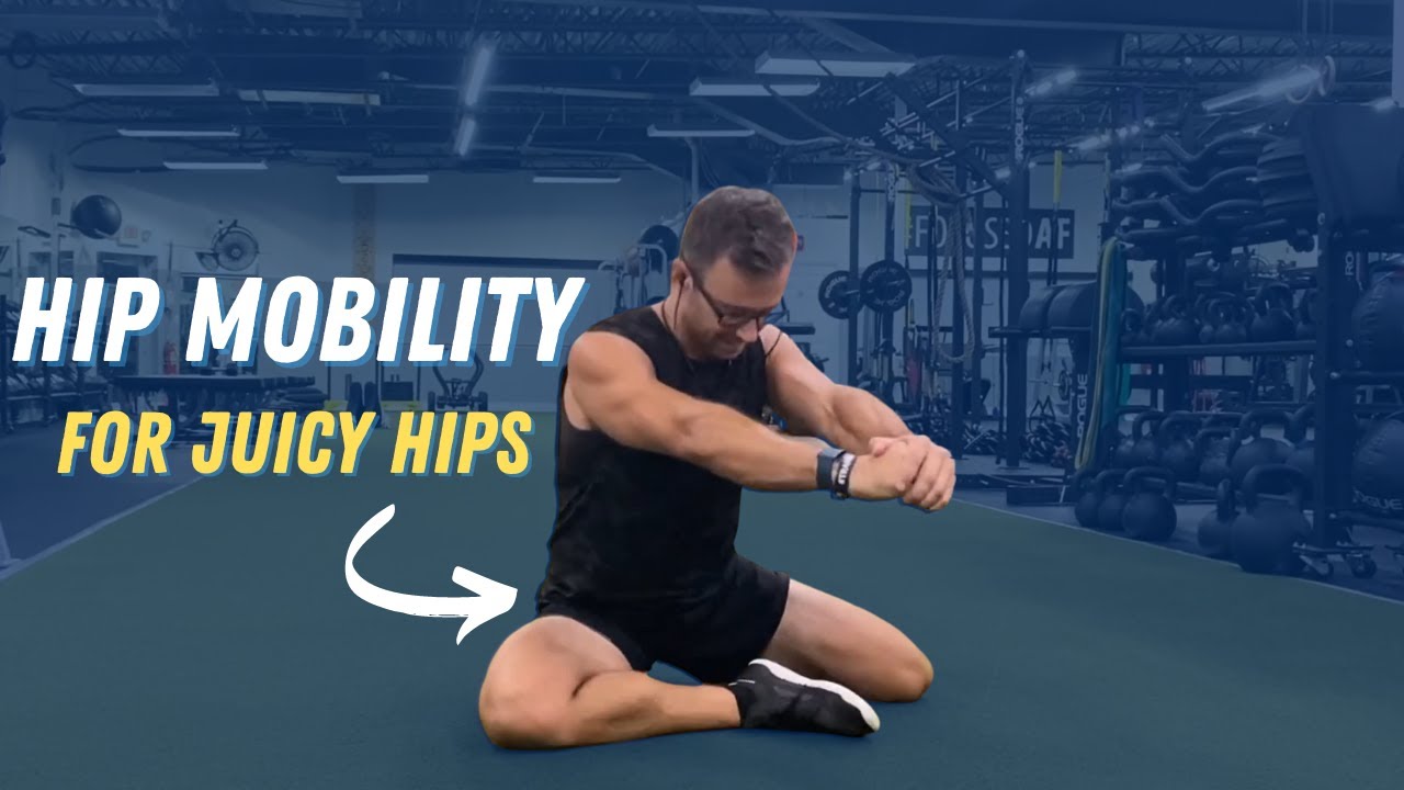 Simple Hip Mobility Flow [1-2 minutes] - YouTube