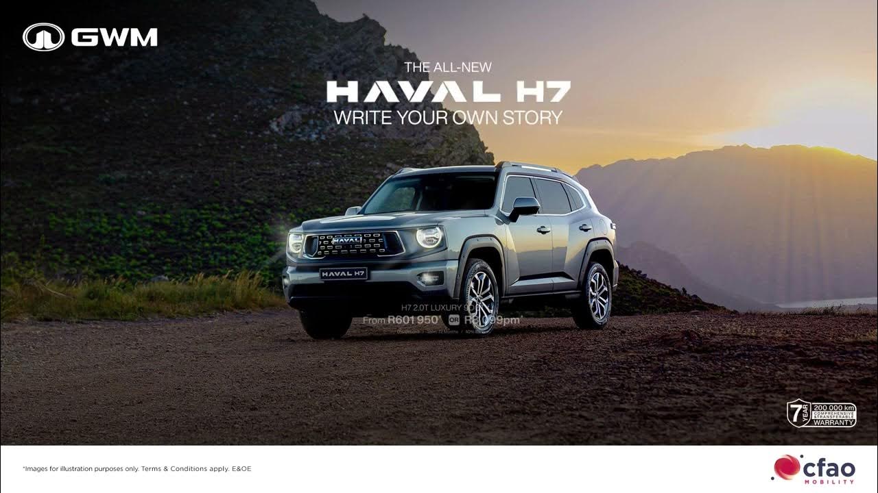 CFAO Mobility - GWM - HAVAL H7 2.0T Luxury 9DCT - YouTube