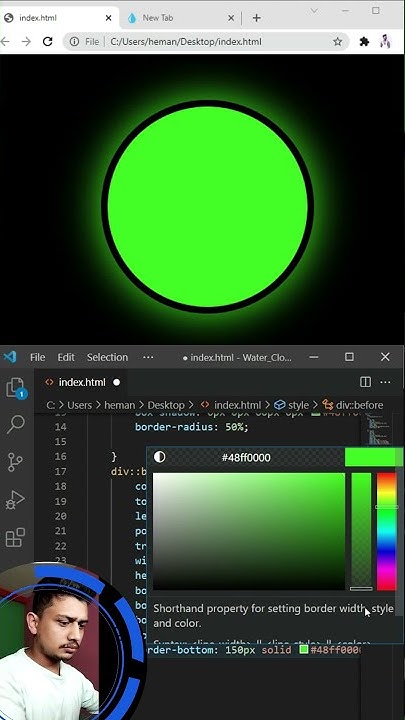 Ultimate Alien Using CSS #shorts - YouTube