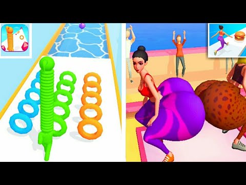 ☑ Long Neck Run 🆚 Twerk Race 3D Video Game Play Android/Laptop/IPhone ...