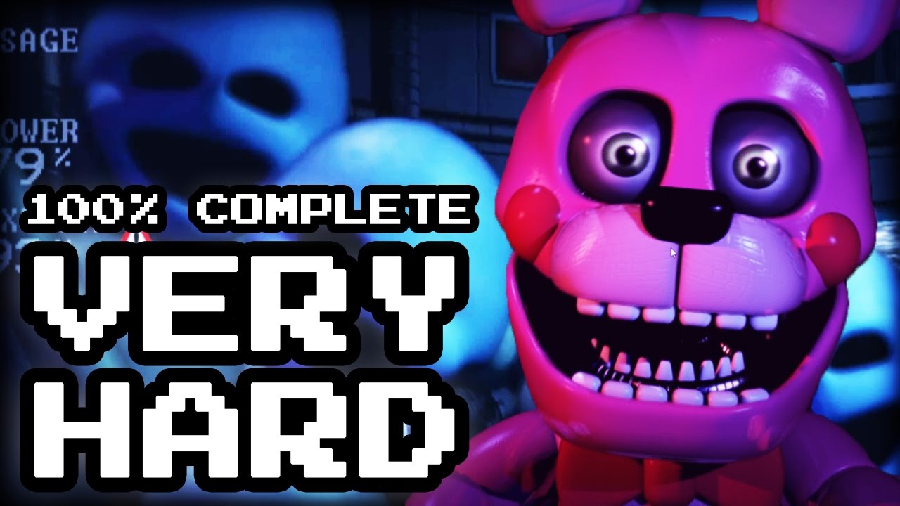 FNAF SL V HARD CUSTOM NIGHT GIRLS NIGHT 100% COMPLETE WITH SECRET ...