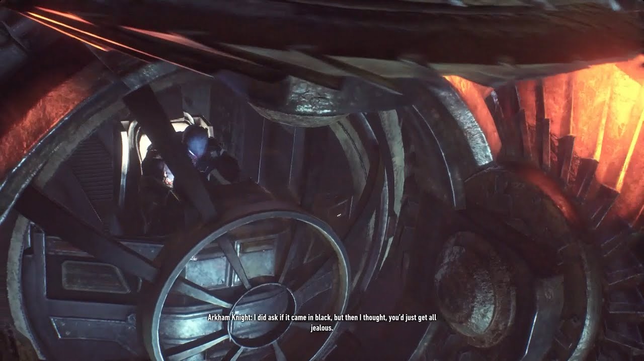 Batman: Arkham Knight PS4 Game - Excavator Tunnels - Batmobile Vs ...