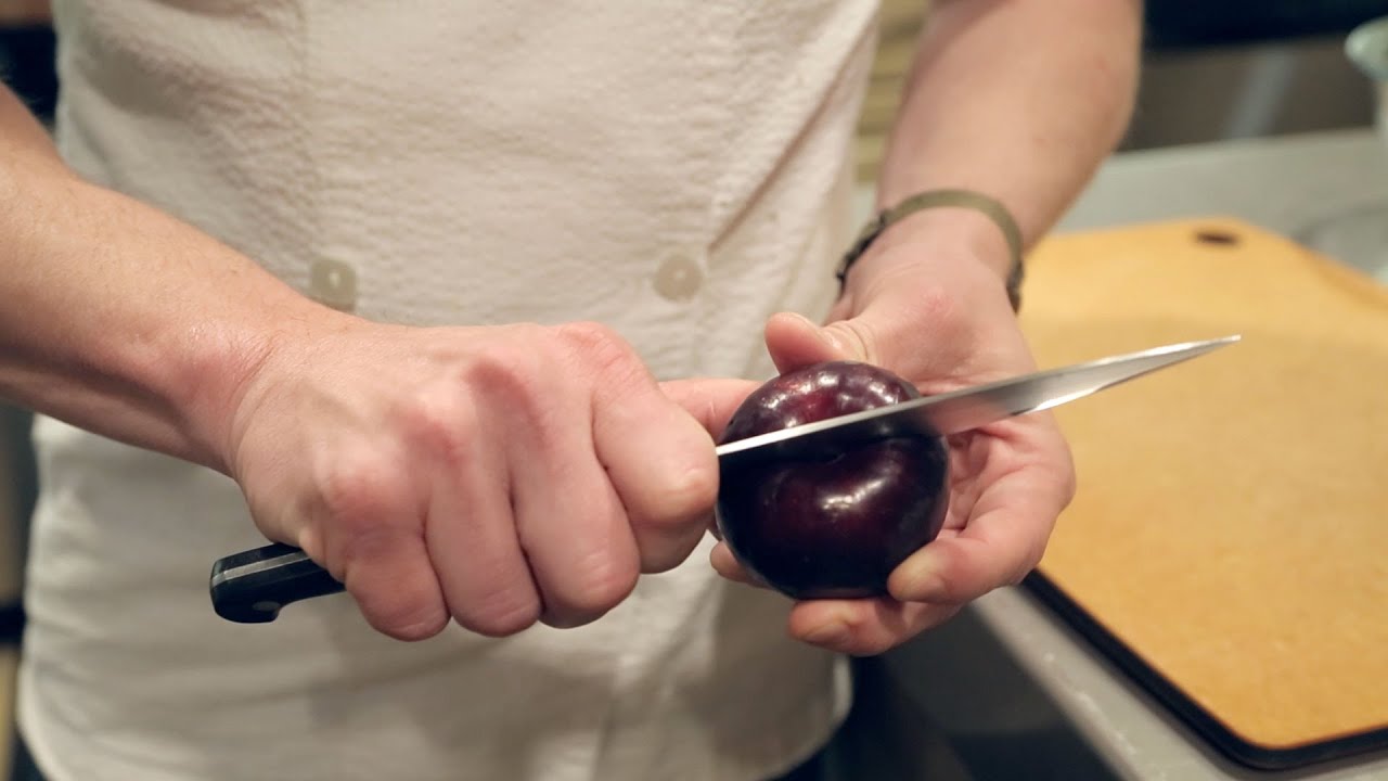 How To Cut Stone Fruit | Cooking Tip - YouTube