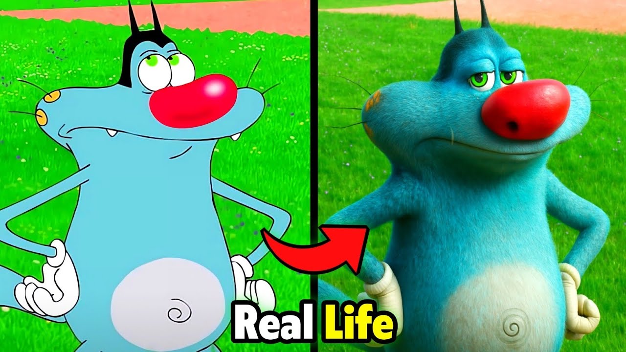 Oggy and the Cockroaches in Real Life | Unseen Real Life - YouTube