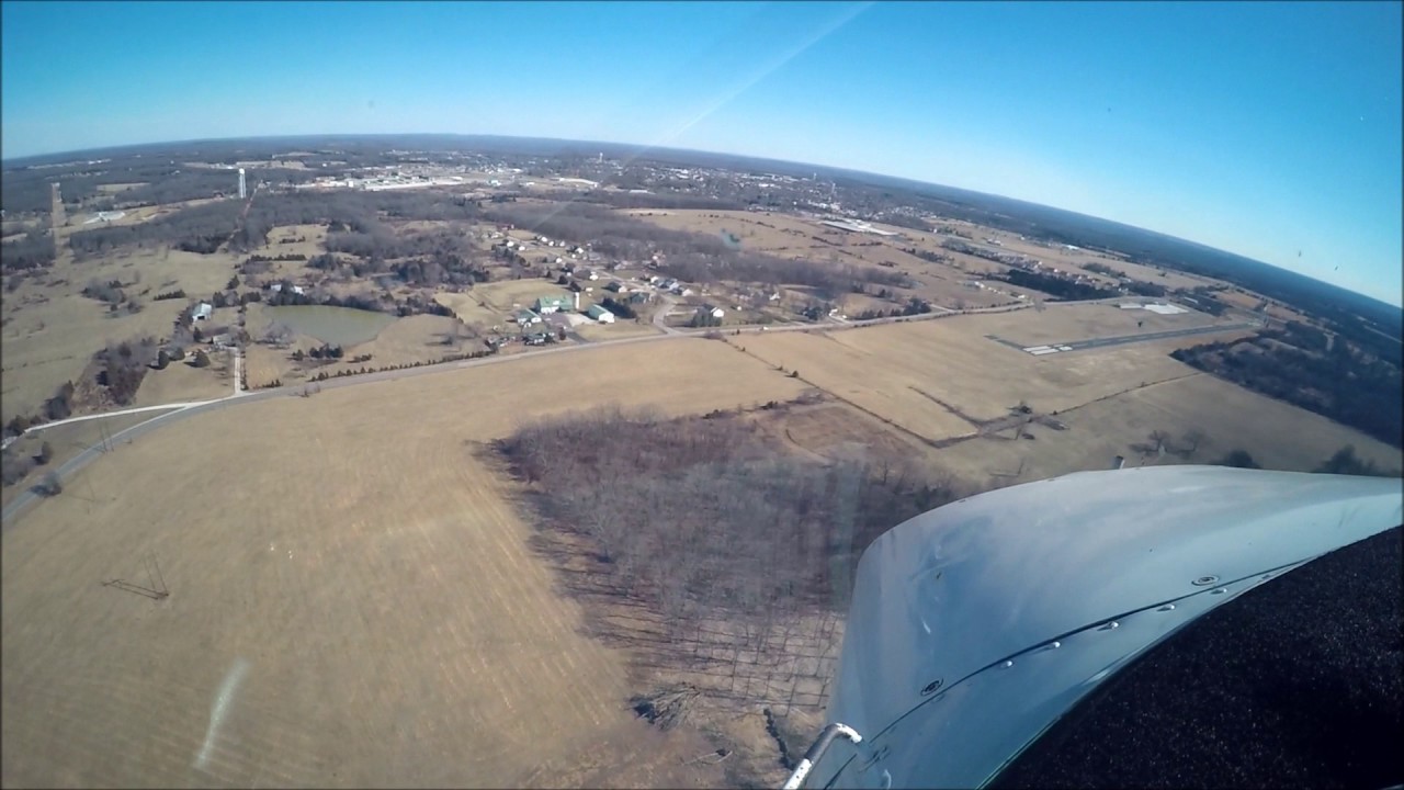 Simulated Engine Fire and Emergency Descent to Landing in Cessna 152 ...