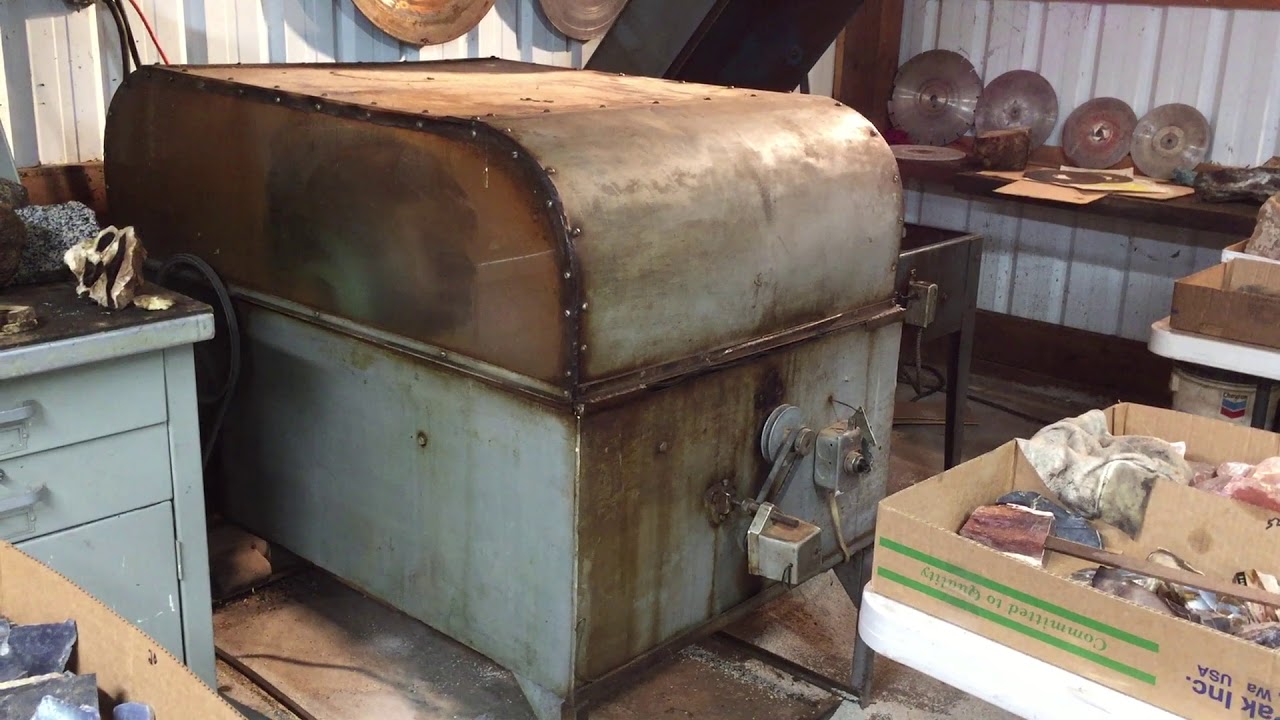 Frantom Lapidary Saw - YouTube