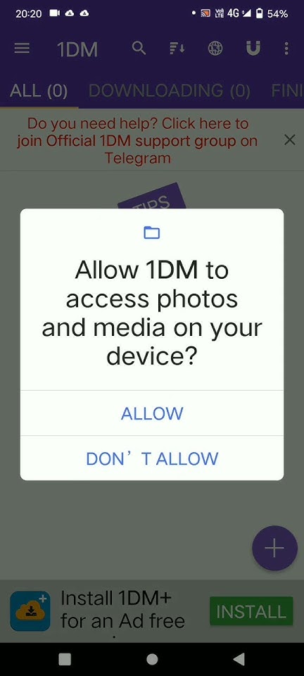 how to open 1dm app - YouTube