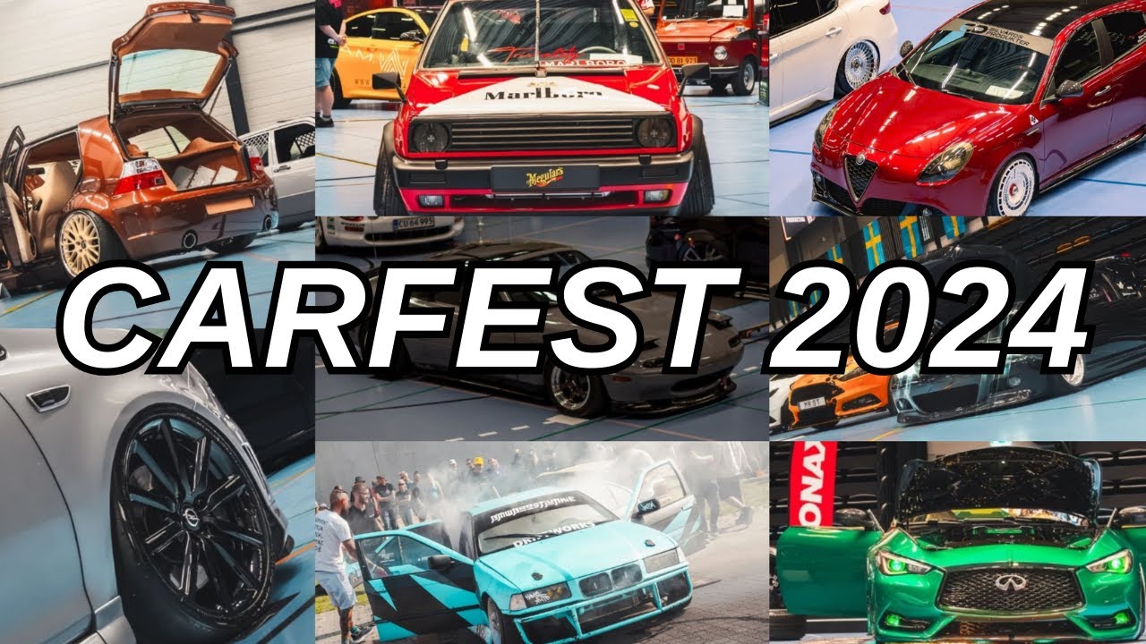 CARFEST 2024! Larm og Fede Biler!! - YouTube