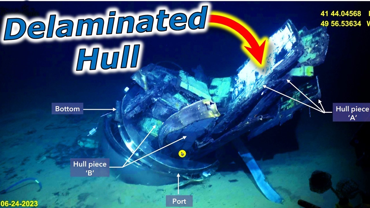 NTSB Titan Sub Report: Carbon Fiber Hull Defects, More - YouTube