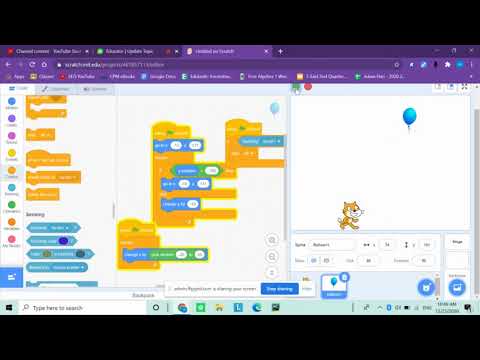 How to Make a Game in Scratch! (Ball Falling Game!) - YouTube