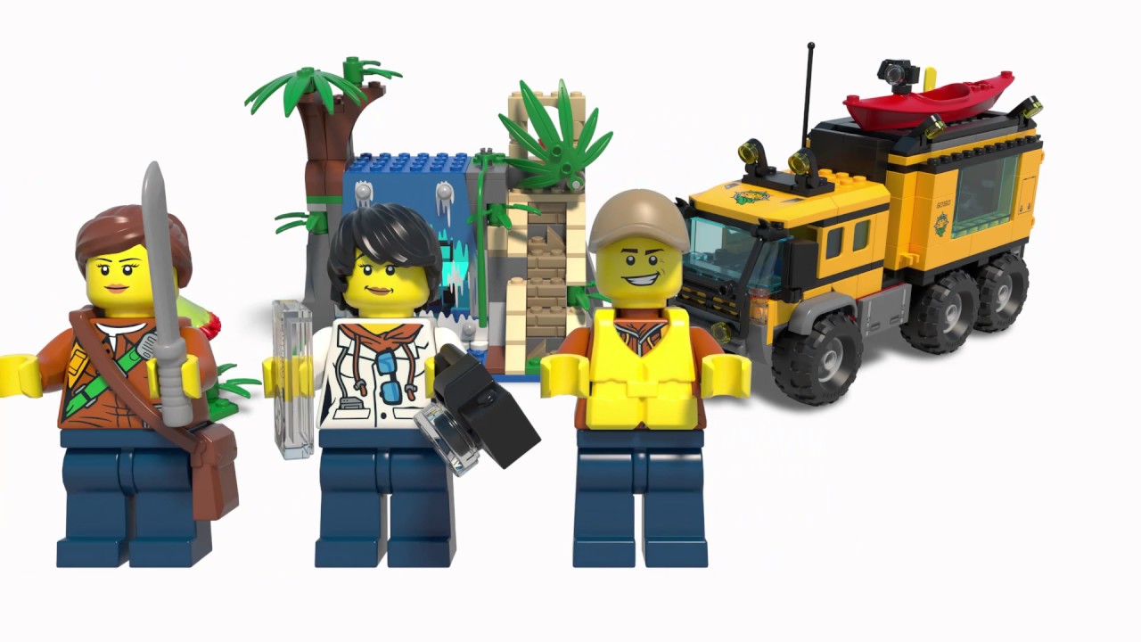 LEGO City Jungle Mobile Lab (60160) - YouTube