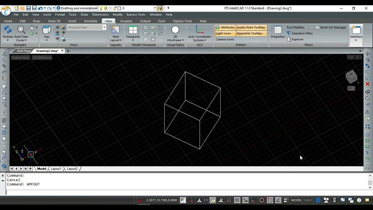 How to create the WMF file from the drawing - YouTube