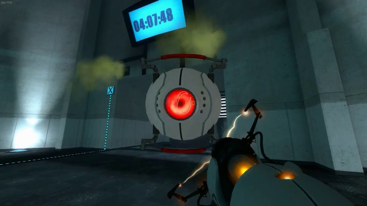 Portal - Walkthrough GLaDOS Boss + Credits Song [By Sarac] - YouTube