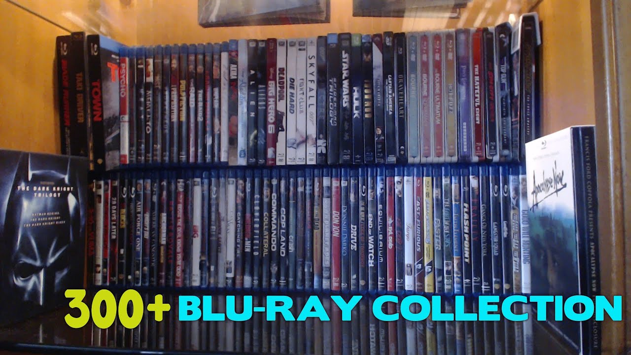 MY ENTIRE BLU-RAY COLLECTION: JULY 2016 - YouTube