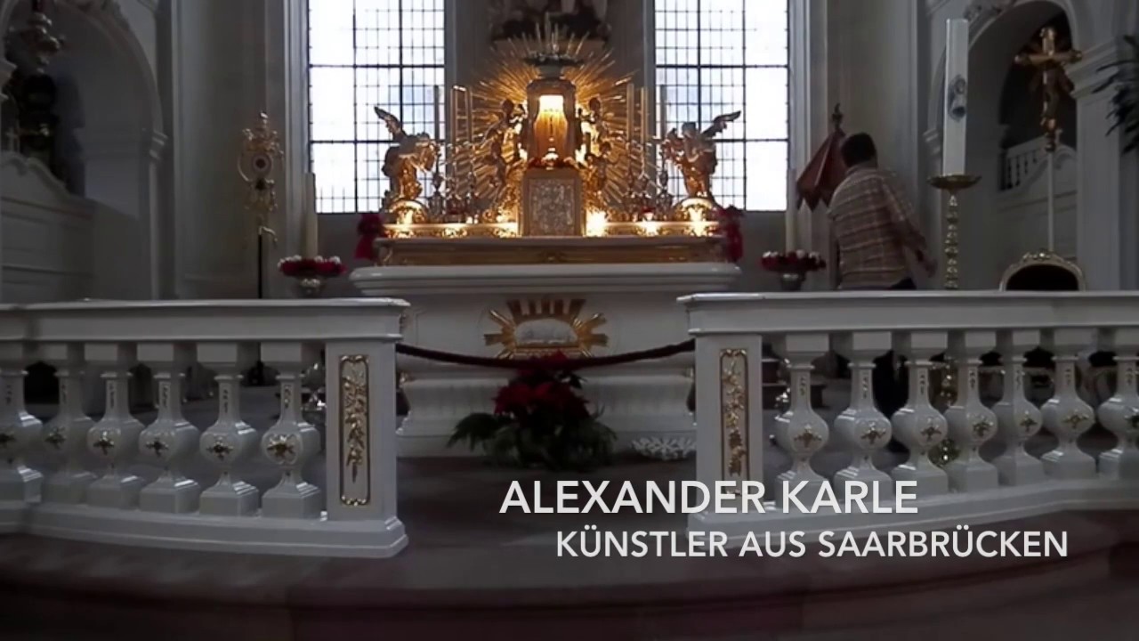 Künstler Alexander Karle im Interview mit Radio Saarbrücken - YouTube