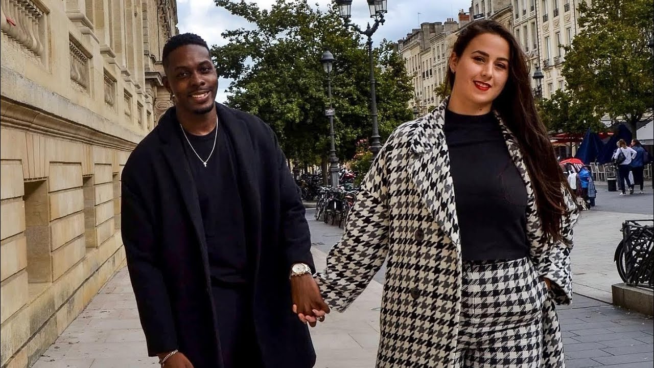 FRANCOIS & ESTELLE 🇫🇷🇫🇷 (France) Interracial couples best moments - YouTube