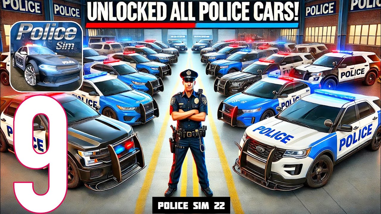 Unlocked All Police cars in police simulator |Gameplay part 9 - YouTube