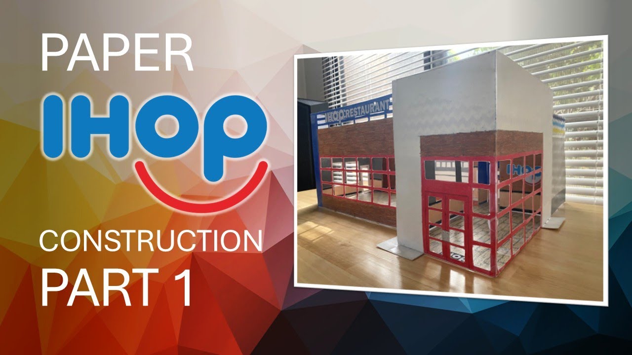 Paper IHOP Construction - Part 1 - YouTube