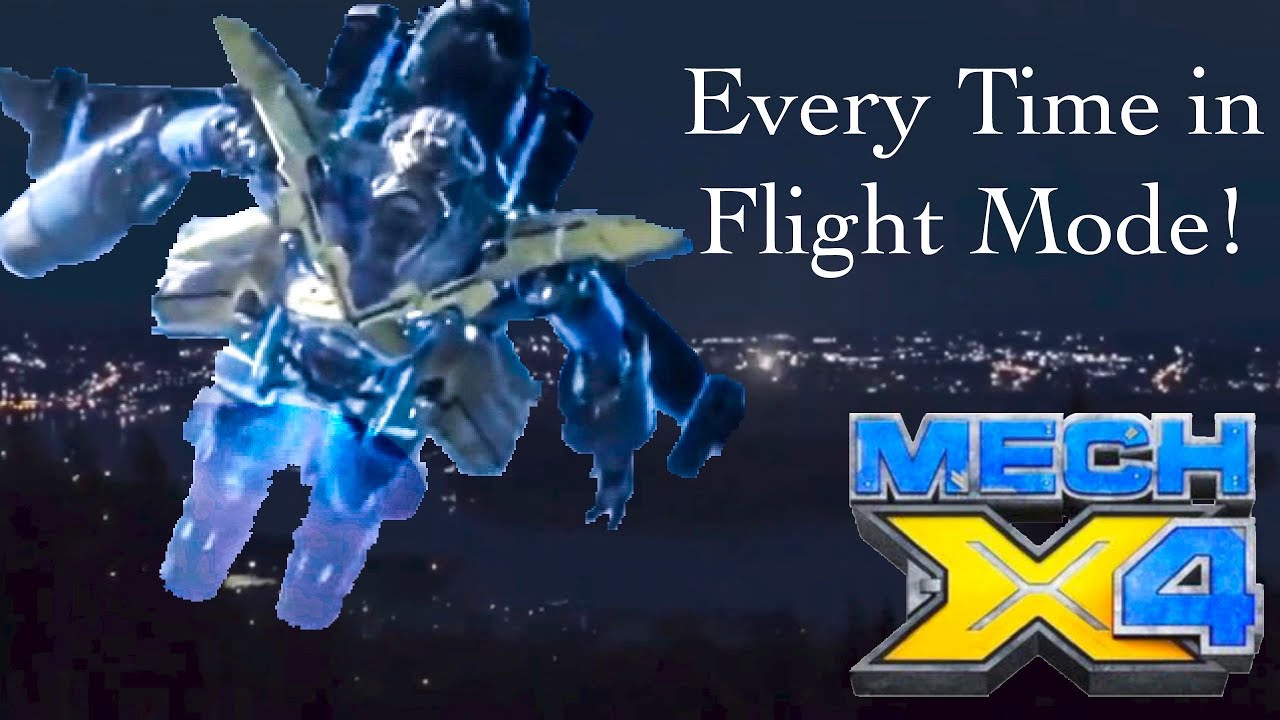 Mech X4: Every Time in Flight Mode - YouTube