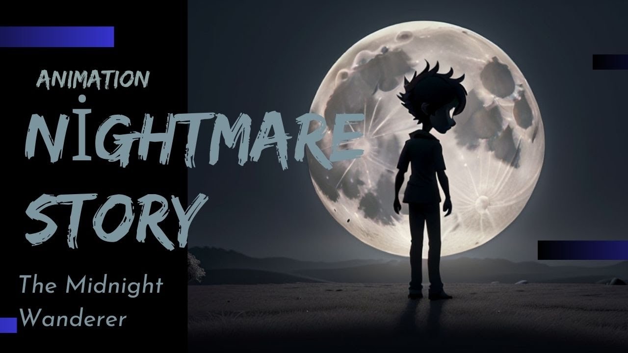 Short Animated Horror Stories // The Midnight Wanderer - YouTube