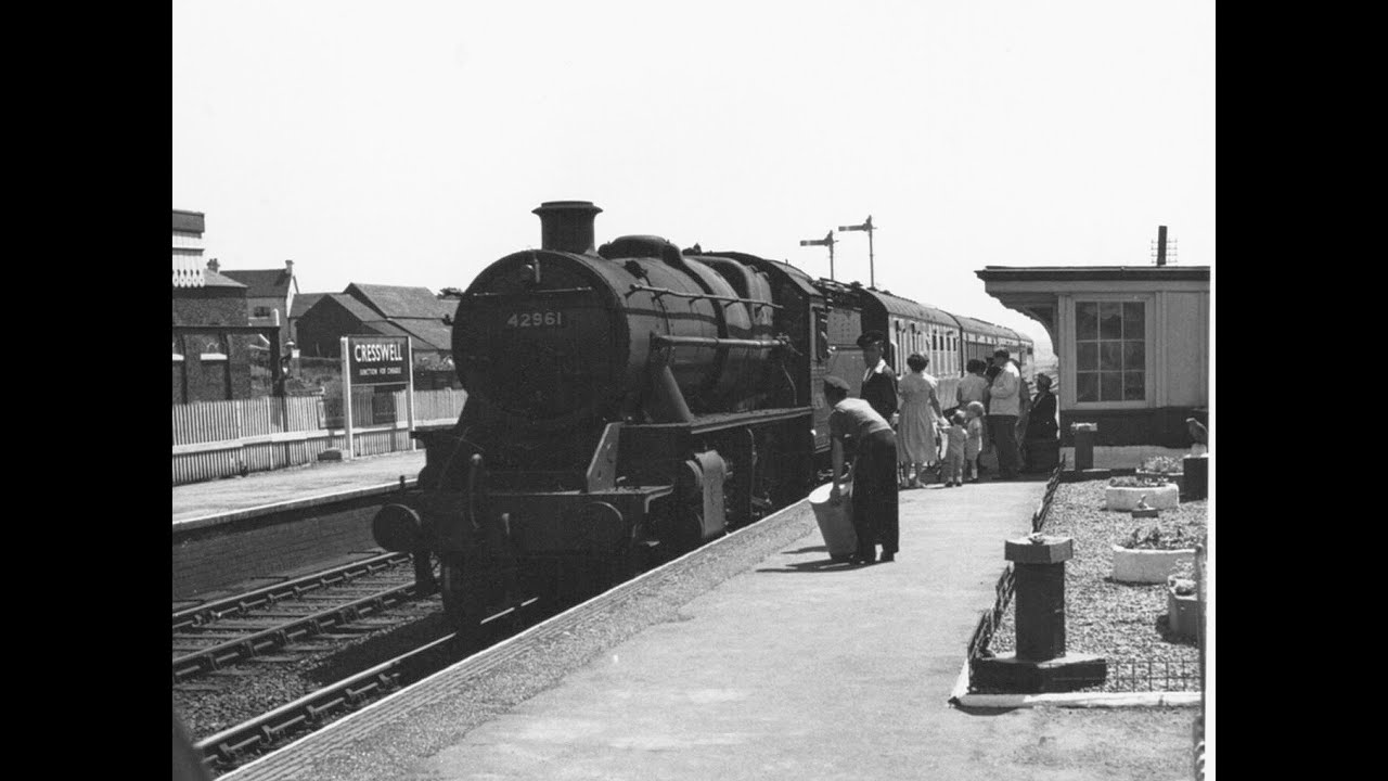 The Cheadle Railway in steam days - YouTube