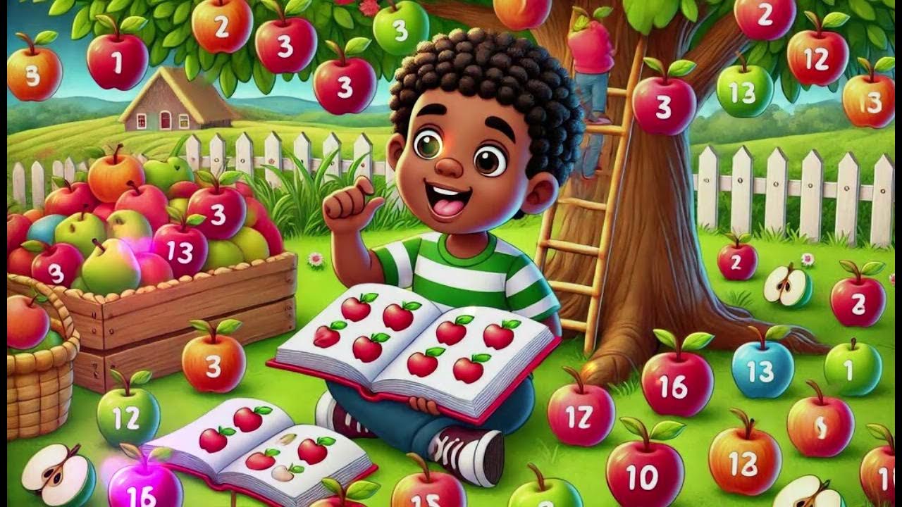 "Counting the Apples in the Tree – Fun and Interactive Counting Song ...