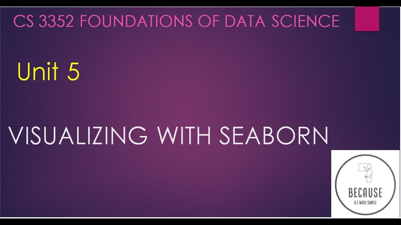 5.4 Visualizing with Seaborn in Tamil - YouTube