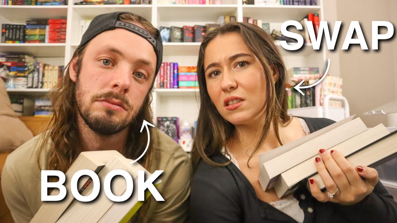 Swapping Books With My Wife...| Reading Vlog - YouTube