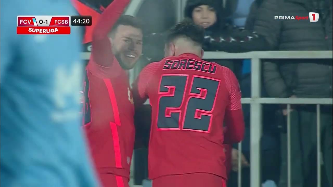 REZUMAT: FC Voluntari - FCSB 1-2. FCSB, la 5 puncte de locul 1 - YouTube