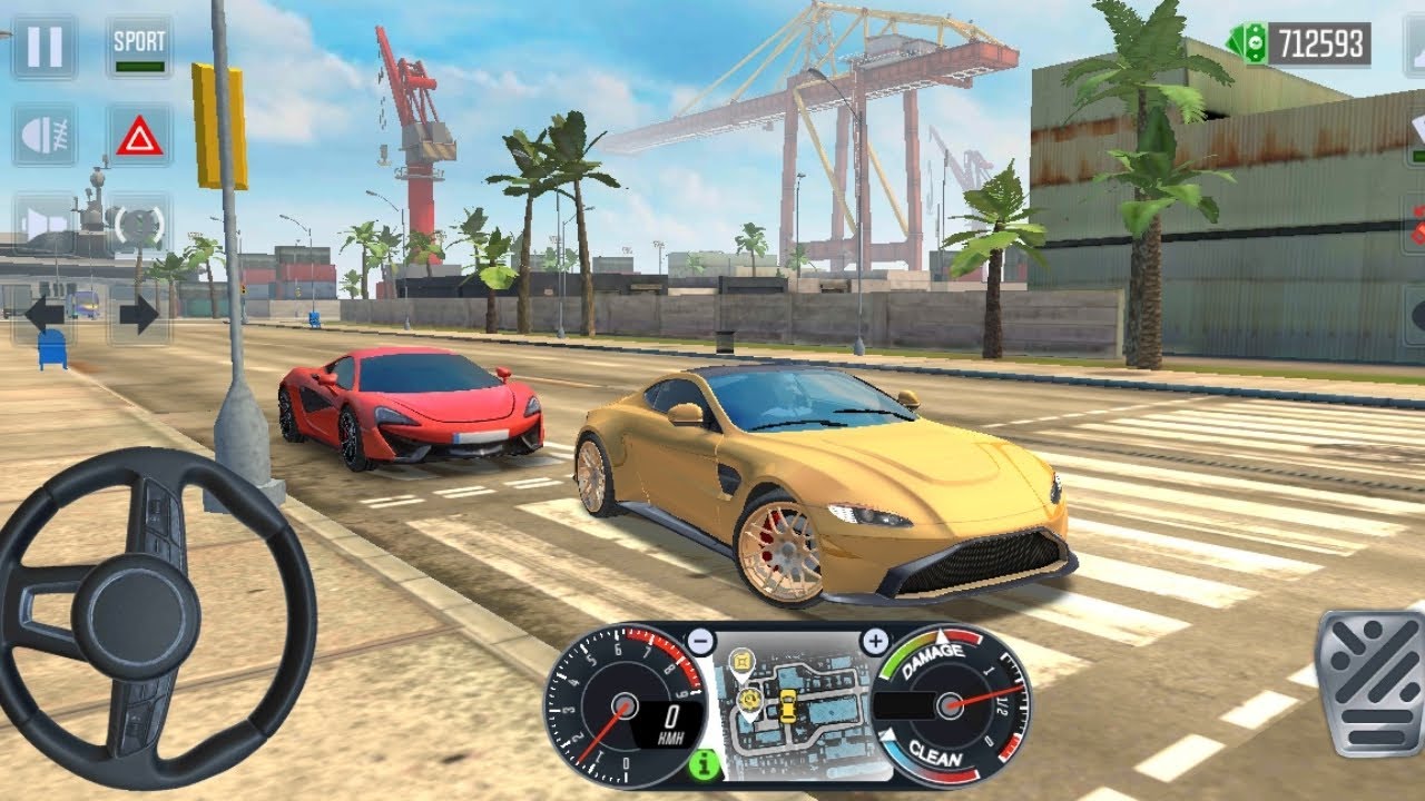 Sport Car Aston Martin Vantage | Taxi Sim 2020 - Gameplay - Android ...