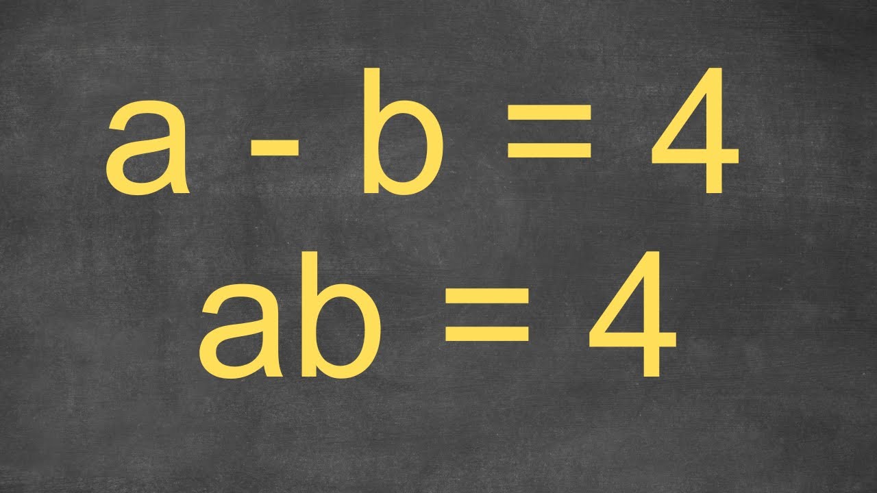 A Nice Algebra Problem | Can you solve this? | Math Olympiad - YouTube