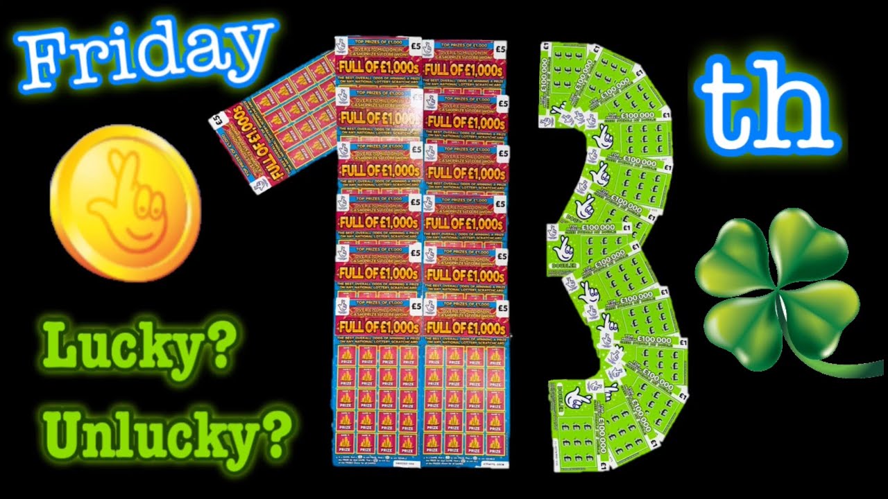 Scratchcards from The National Lottery © (372) Friday 13th!! - YouTube